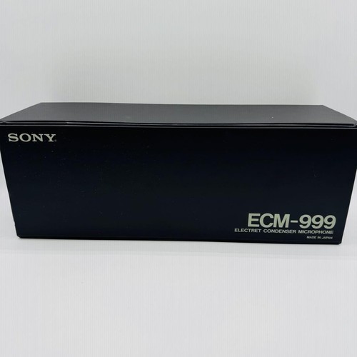 Sony ECM-999 Condenser Microphone Used Rare | eBay