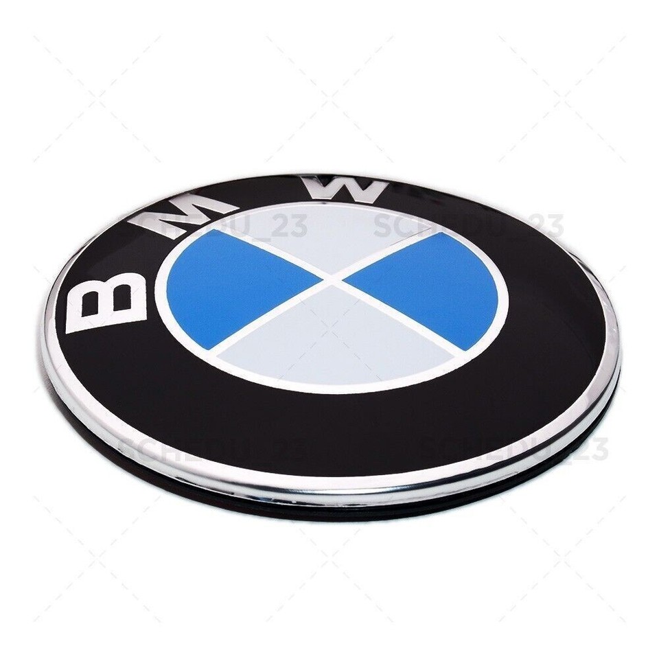 NEW 528i 535i 550i 640i 650i F10 F06 F07 Front Hood Logo Emblem Roundel ...