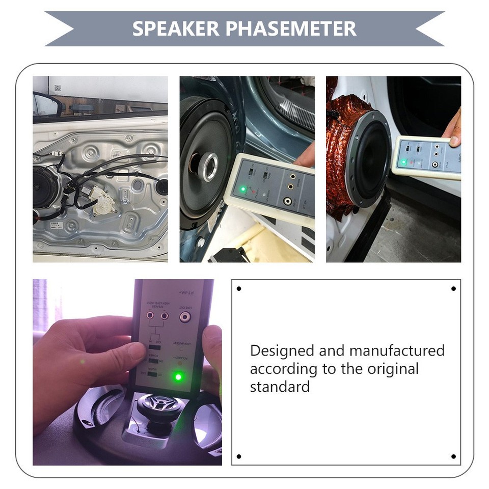 Audio Tester Phase Meter System Phasemeter Car Speaker Horn Polarity ...