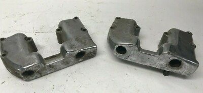 Harley-Davidson Ironhead Sportster Rocker Box Heads Set Chrome 71-85 ...