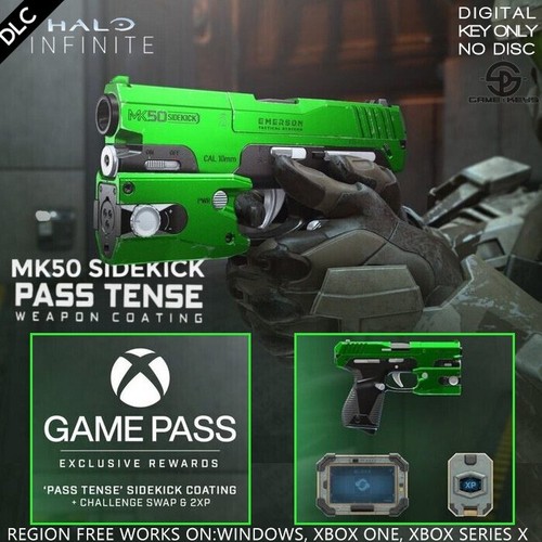 Halo Infinite - Pass Tense MK50 Sidekick Bundle Official Web Key (Xbox ...