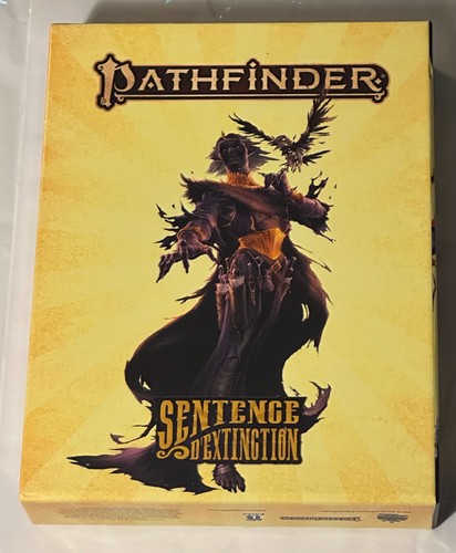 Pathfinder 2 - Lot complet Sentence d'extinction, French, RPG, NM | eBay