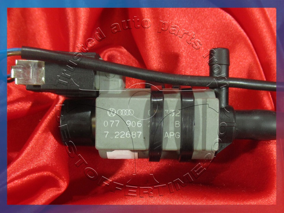 PORSCHE 957 CAYENNE RIGHT UPPER INTAKE MANIFOLD SOLENOID VACUUM VALVE ...