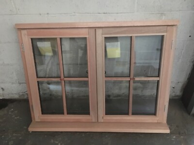 Double Glazed Hardwood Cottage Bar Windows 1195mm x 745mm 2 Side ...