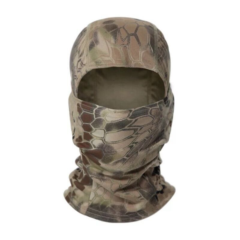 Men Army Cap Headwear Flap Hat Full Neck Cover Camouflage Hats Winter ...