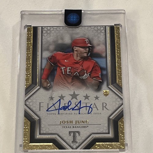 Josh Jung 2023 Topps Five Star Baseball Rookie Auto Texas Rangers RC | eBay