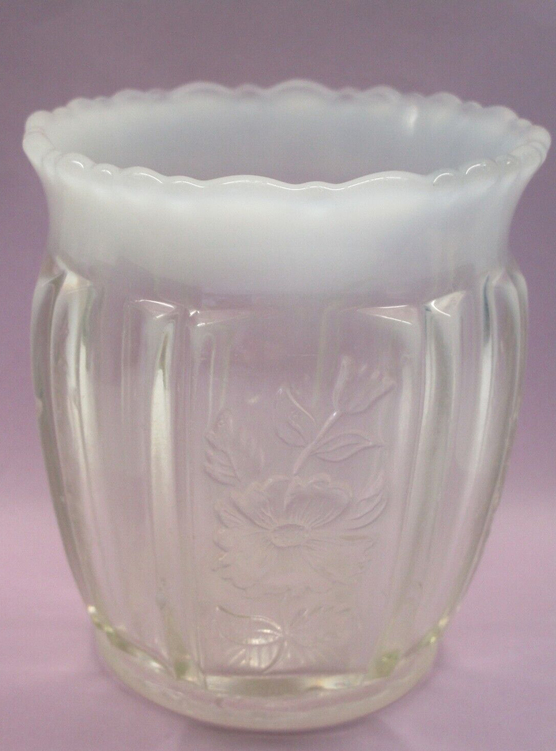 Antique EAPG Opalescent Dolly Madison Jefferson Spooner Sugar Bowl | eBay