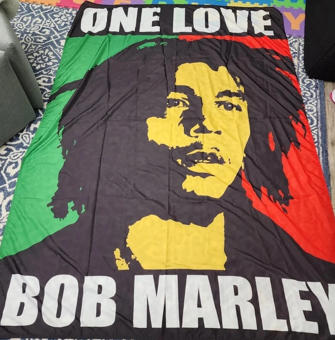 Bob Marley Rasta Flag