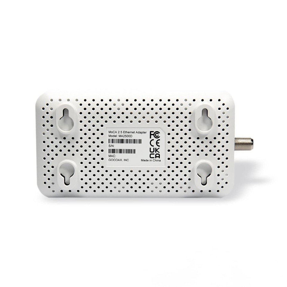 Moca 2.5 Adapter With 2.5gbe Ethernet Port. Moca 2.5. 1x 2.5gbe Port ...