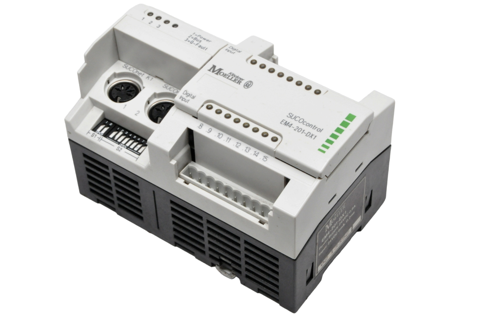 MOELLER controller EM4-201-DX1 24VDC 0.8A 6mA 0.1ms /#C S0TE 5389 | eBay