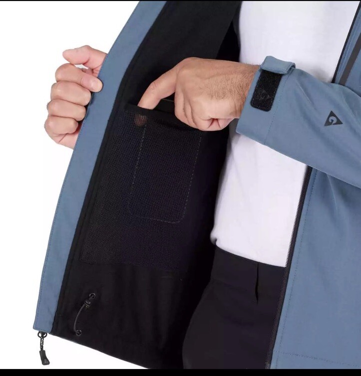 Gerry Men’s Softshell Jacket Wind & Water Resistant Size Medium New ...