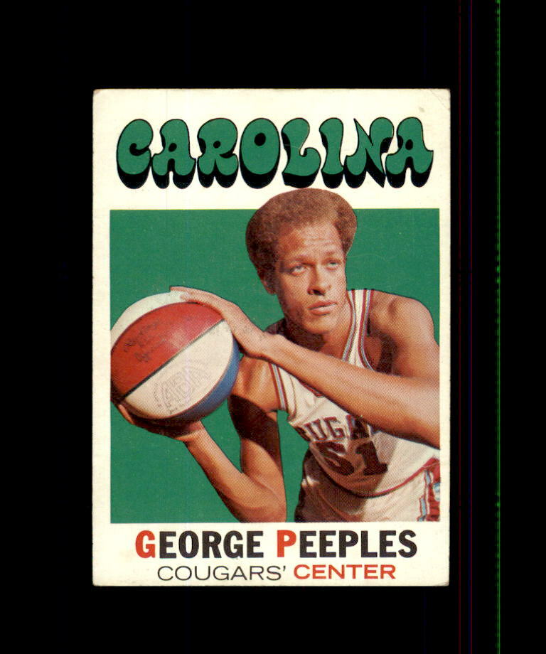 1971-72 Topps - #179 George Peeples (RC) for sale online | eBay