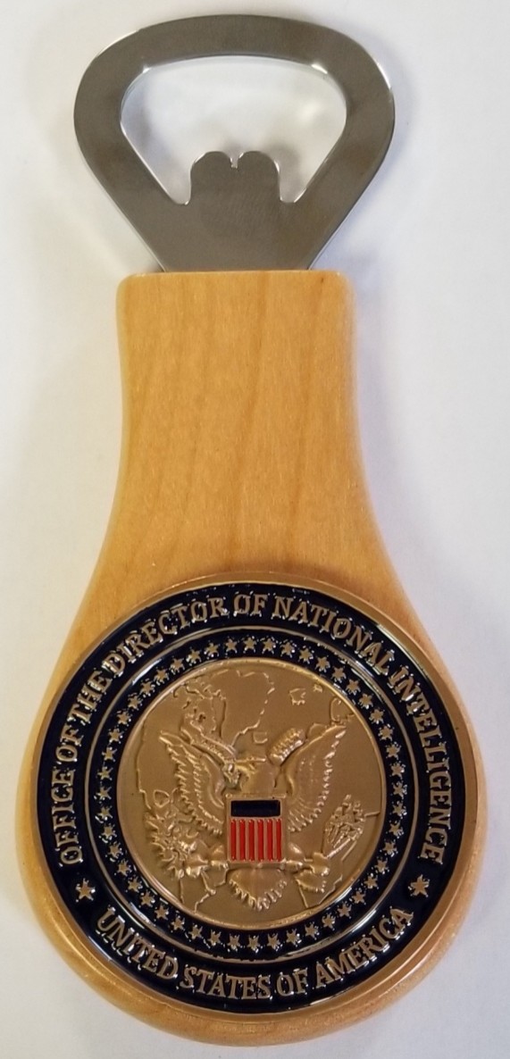 ODNI DNI Office Director National Intelligence Maple Bottle Opener w 3D ...