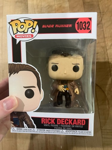 FUNKO POP! BLADE RUNNER RICK DECKARD #1032, IN PACKAGE, 2021 | eBay