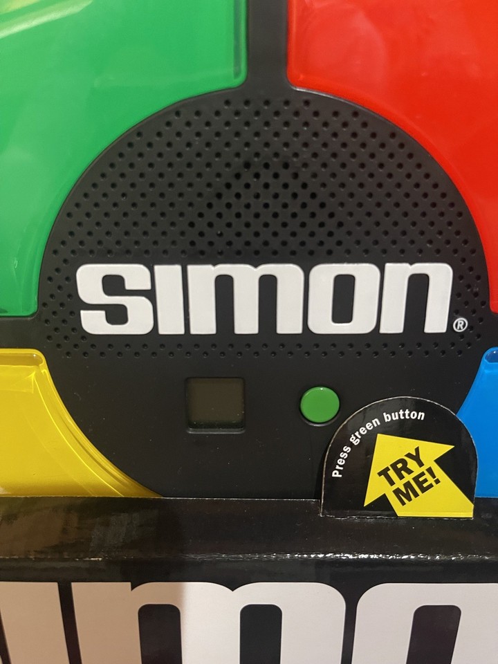 Simon Says Memory Electronic Game #1897 Hasbro 2013 Tested! Works! Box ...