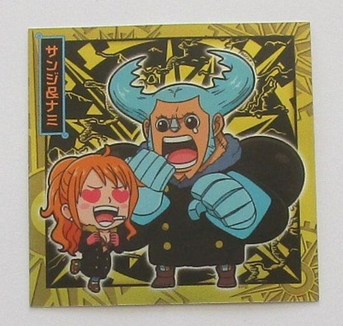 One Piece Sanji Nami SW8-23 R LOG.8 Sticker Niformation Wafer Bandai ...