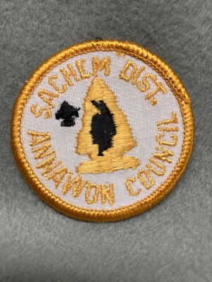(jab-30) Boy Scouts - Sachem District - Annawon Council 2" patch | eBay