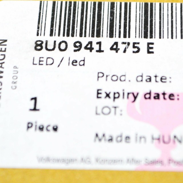 Audi OEM 2016 Q3 Quattro Headlamp-front Lamps-led Unit 8U0941475E for ...