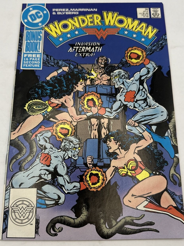 DC Comics Wonder Woman #26 Invasion Aftermath Vintage 1989 Copper Age ...