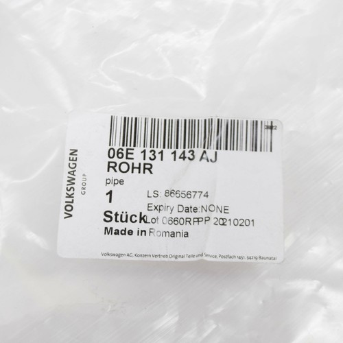 NEW AUDI A4 B8 SECONDARY AIR PUMP CONNECTING PIPE 06E131143AJ | eBay