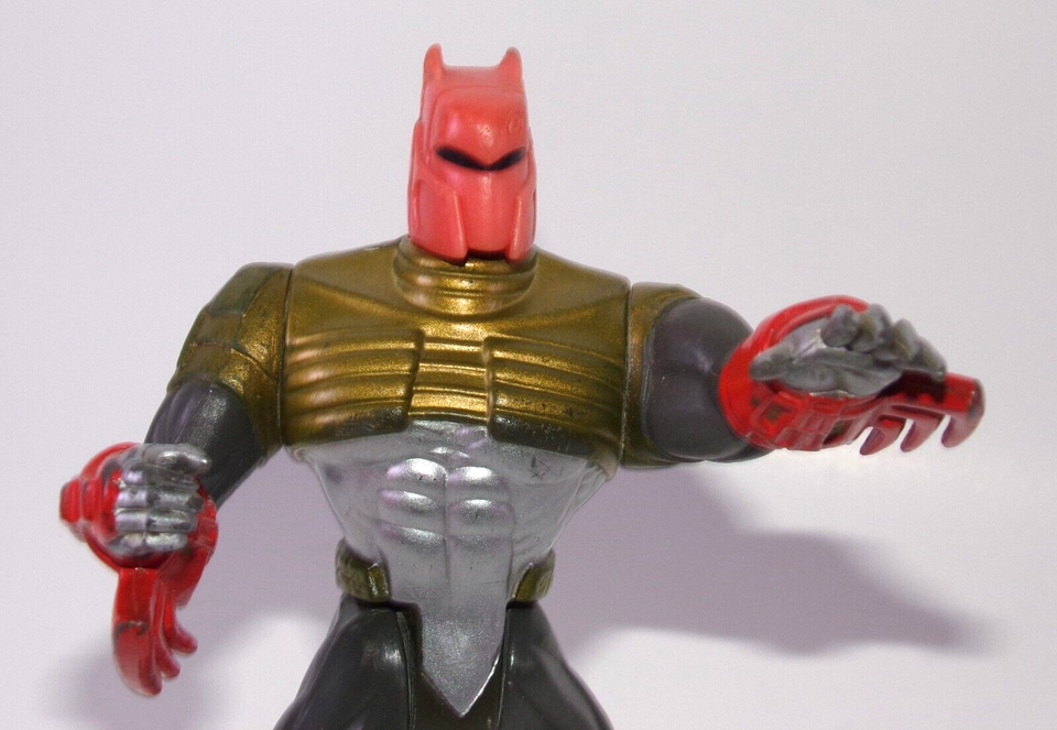 Ultra Armor DC Comics Kenner Legends of Batman 1994 Red Gold 6 inch ...