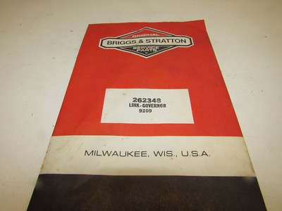 Briggs & Stratton Small Engine, Governor Link 262348 | eBay