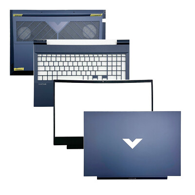For HP 7/8 Victus 16-D 16-E TPN-Q264 Back Cover/Front Bezel/Palmrest ...