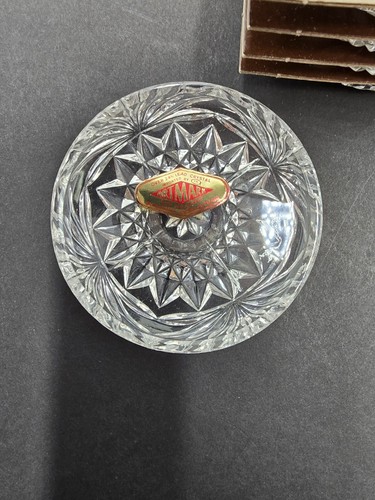 Hofbauer Collection Crystal Coaster Set of 6 Molded 24%Lead VINTAGE ...