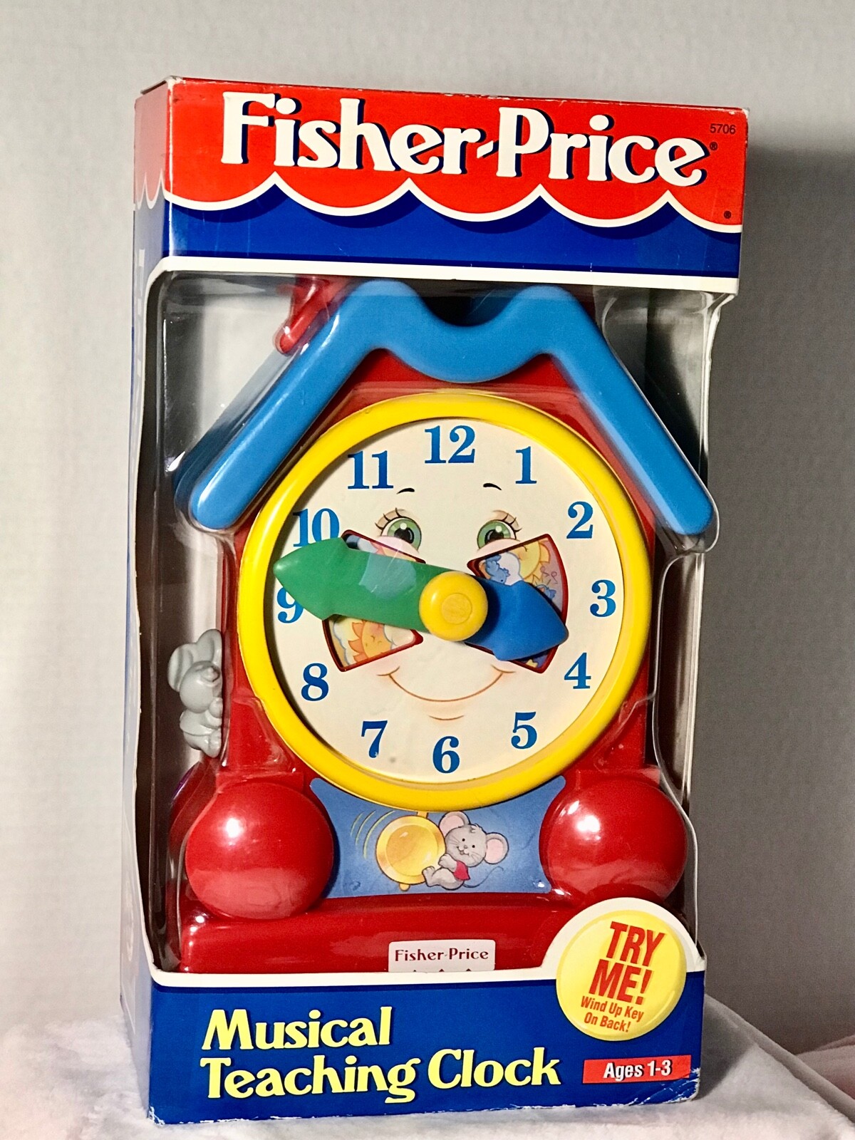 Musical Clock By Fisher Price