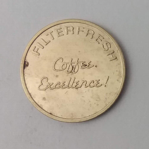 Filterfresh Coffee Vending Machine Token 25mm | eBay