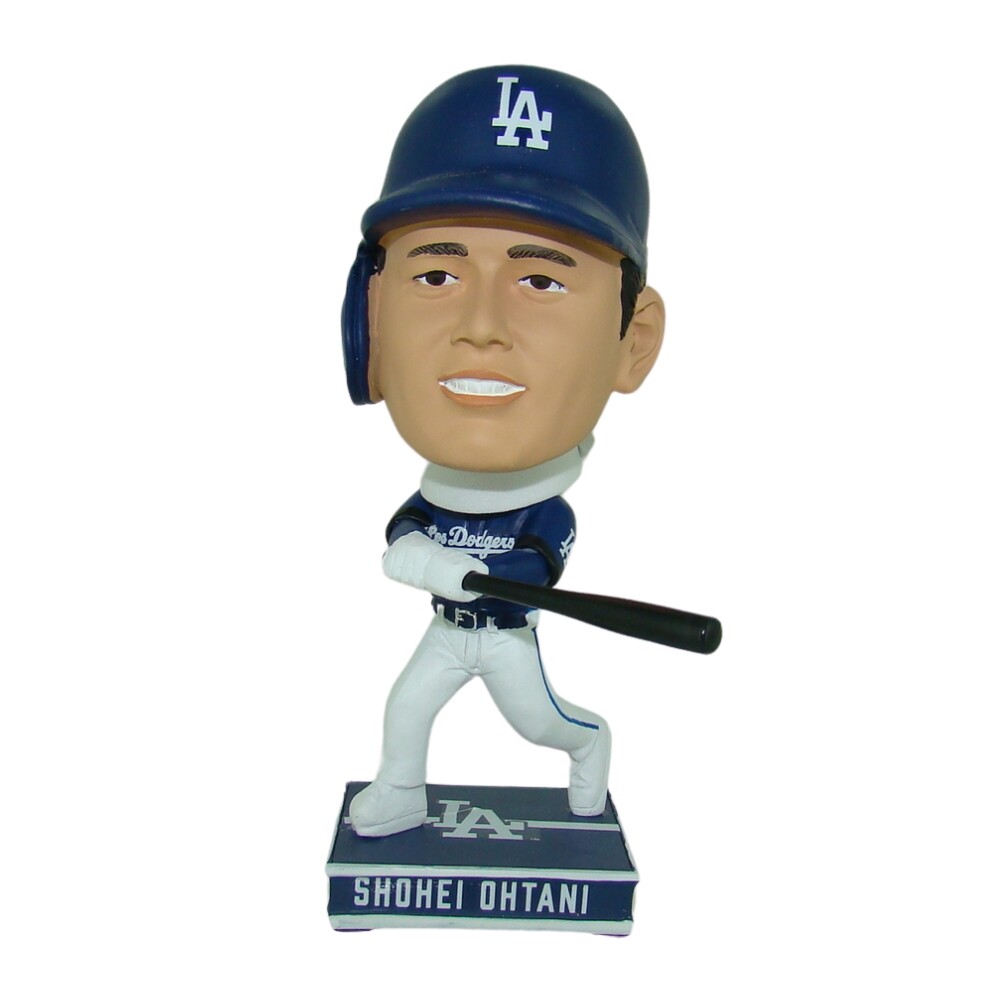 Shohei Ohtani Los Angeles Dodgers Blue Mini Bighead Bobblehead Bobble ...