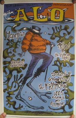 ALO Animal Liberation Orchestra Poster Fillmore San Francisco CA ...