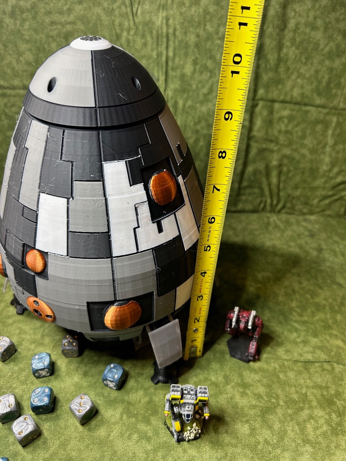 Overlord-class Dice Tower Drop Ship | Unpainted 1/285 or 6mm scale | eBay