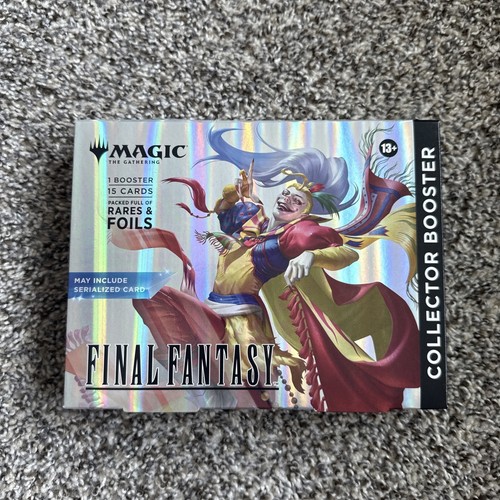 MAGIC THE GATHERING MTG FINAL FANTASY COLLECTOR BOOSTER OMEGA BOX IN ...