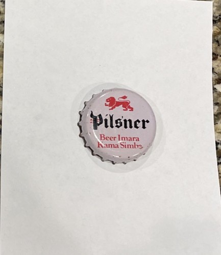 Pilsner Beer Imara Kama Simba Swahili: “Strong as a Lion”Bottlecap ...