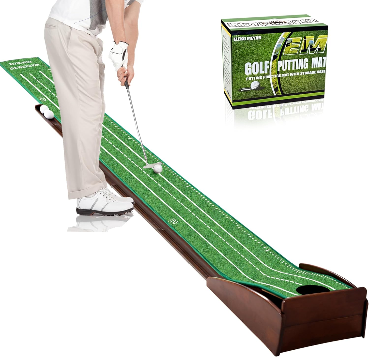 Putting Green Putting Matt for Indoors Golf Putting Mat - Indoor ...