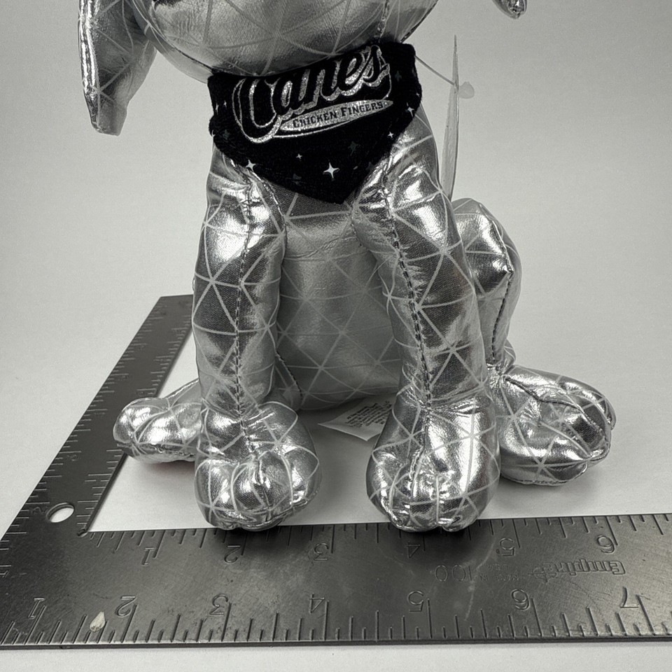 Raising Cane’s Countdown Cane Plush Dog Limited Edition Happy New Year ...