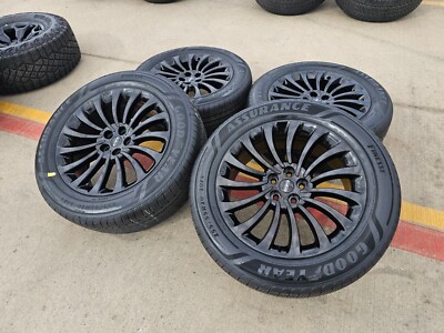 20" Lincoln Aviator Black Label OEM rims wheels 10189 Explorer 2024 ...