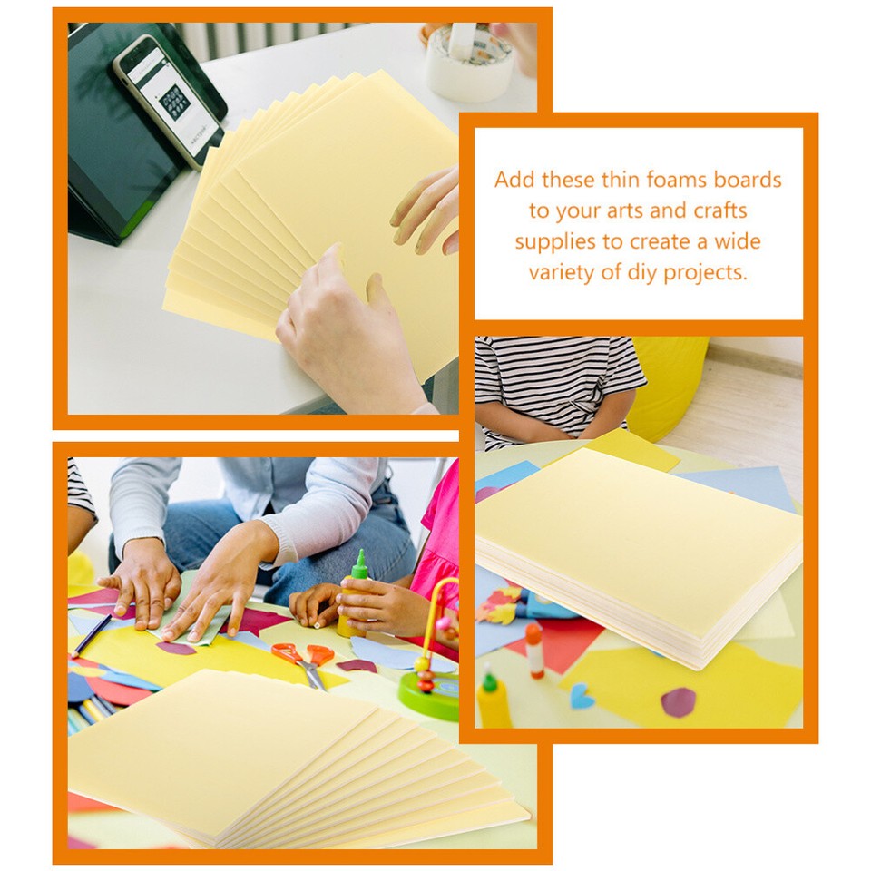 10pcs Foam Poster Board Large Foam Board Foam Board Thick Poster Board ...