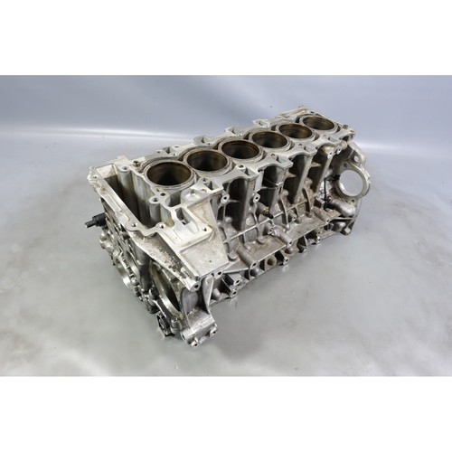 12-18 BMW N55 6-Cyl Twin-Scroll Turbo 3.0L Engine Cylinder Block Bare ...