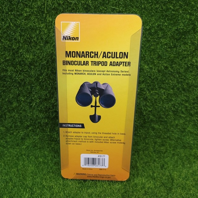 Nikon 8177 Tripod Adapter for Monarch Binoculars - Black for sale ...