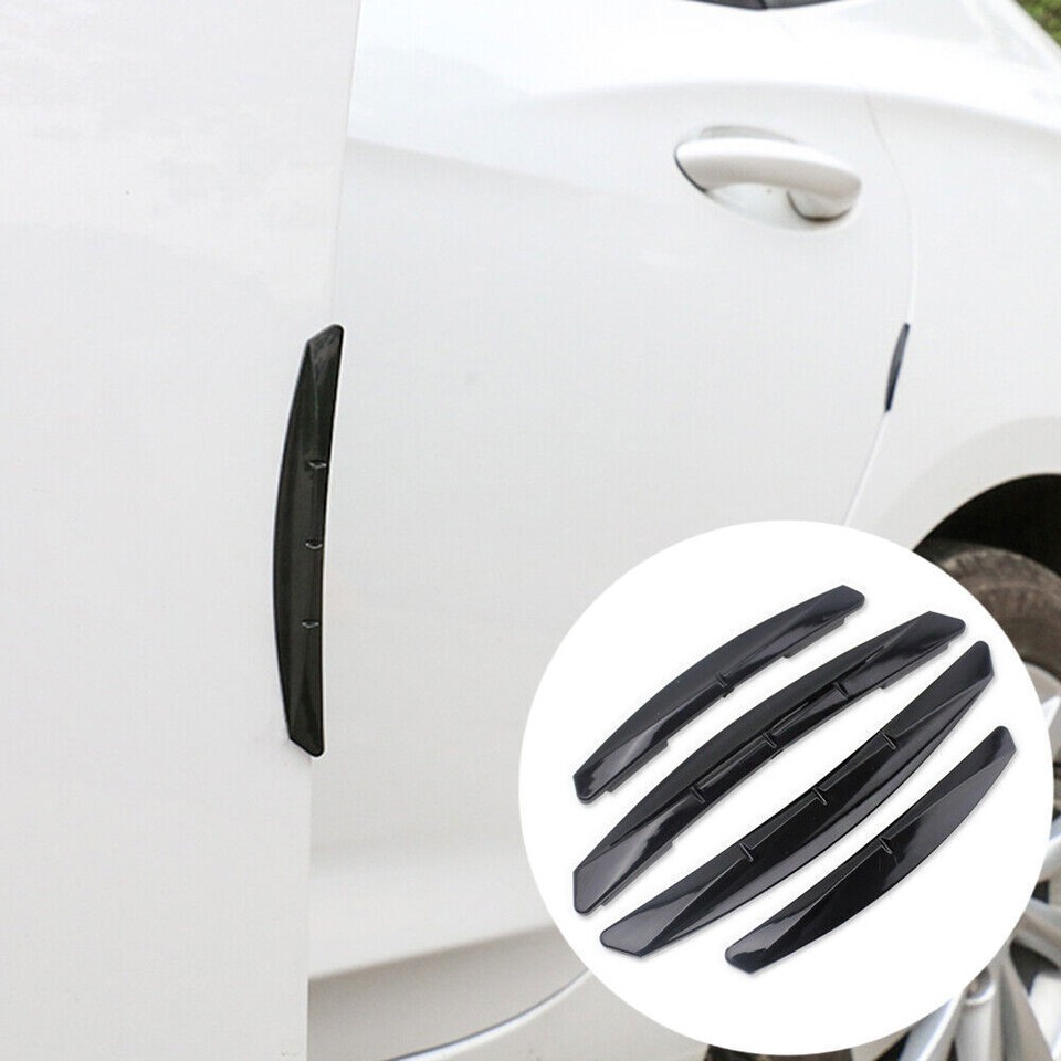 4x Car Door Edge Scratch Anti-Collision Protector Guard Strip Cover ...