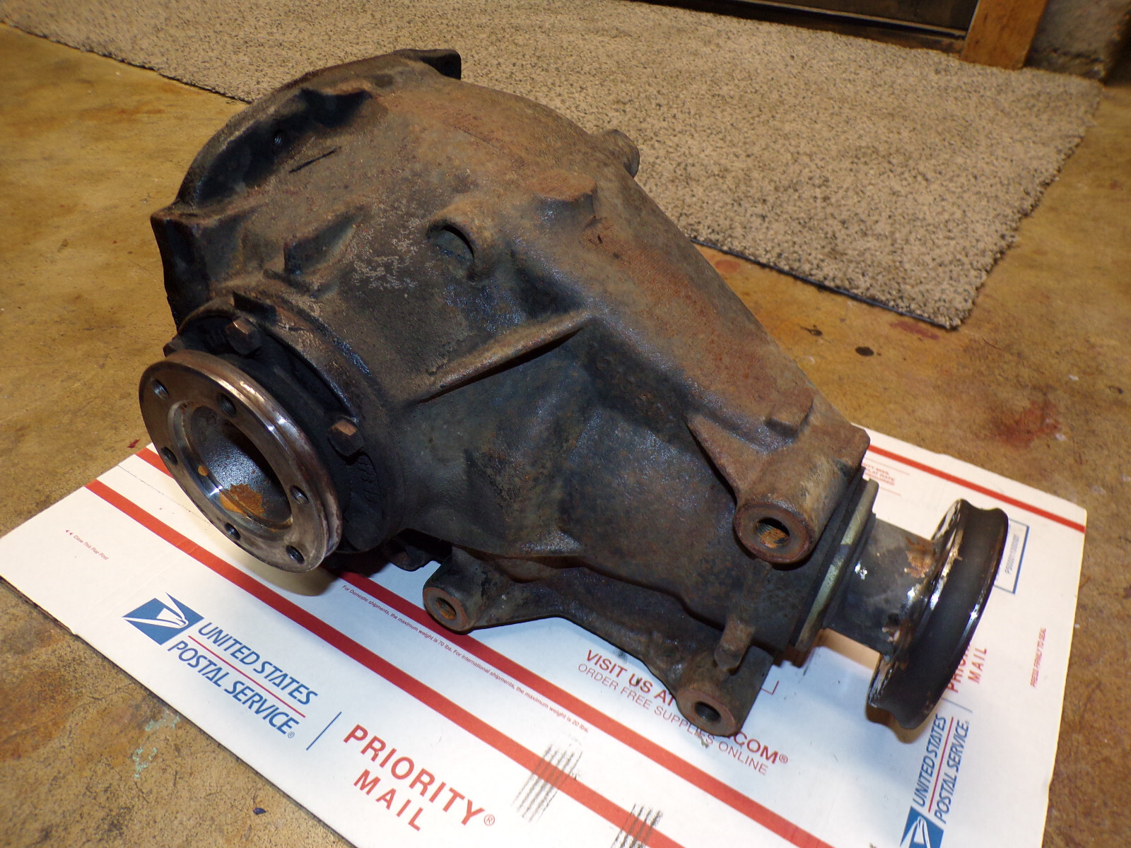 BMW E34 4.10 Open Differential Diff Rear End Final Drive. | eBay