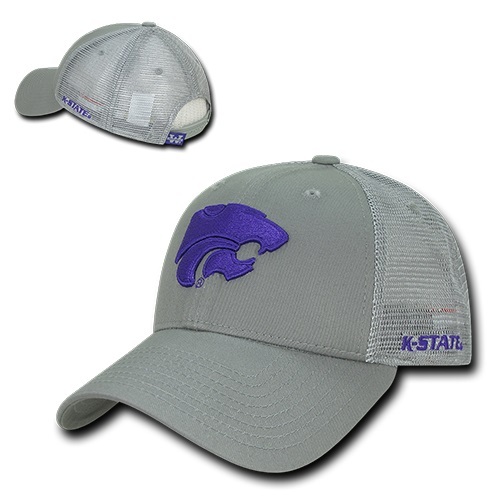 Kansas K State University KSU Wildcats NCAA Structured Trucker Baseball ...