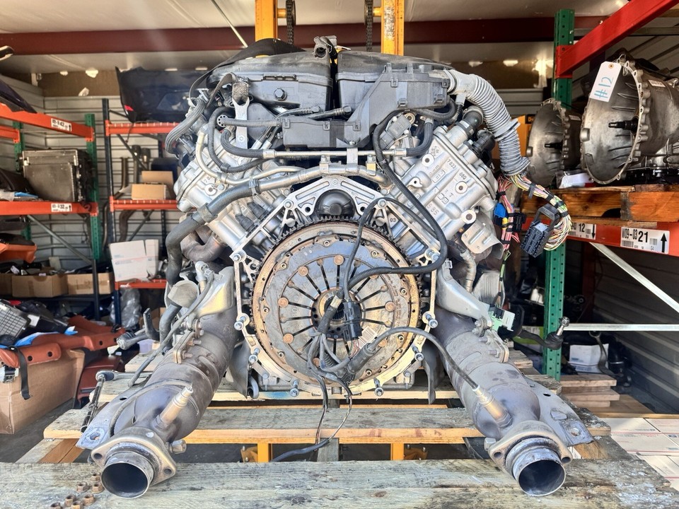 06-2010 OEM BMW E60 E63 E64 M6 Engine Motor Assembly Complete S85 V10 5 ...