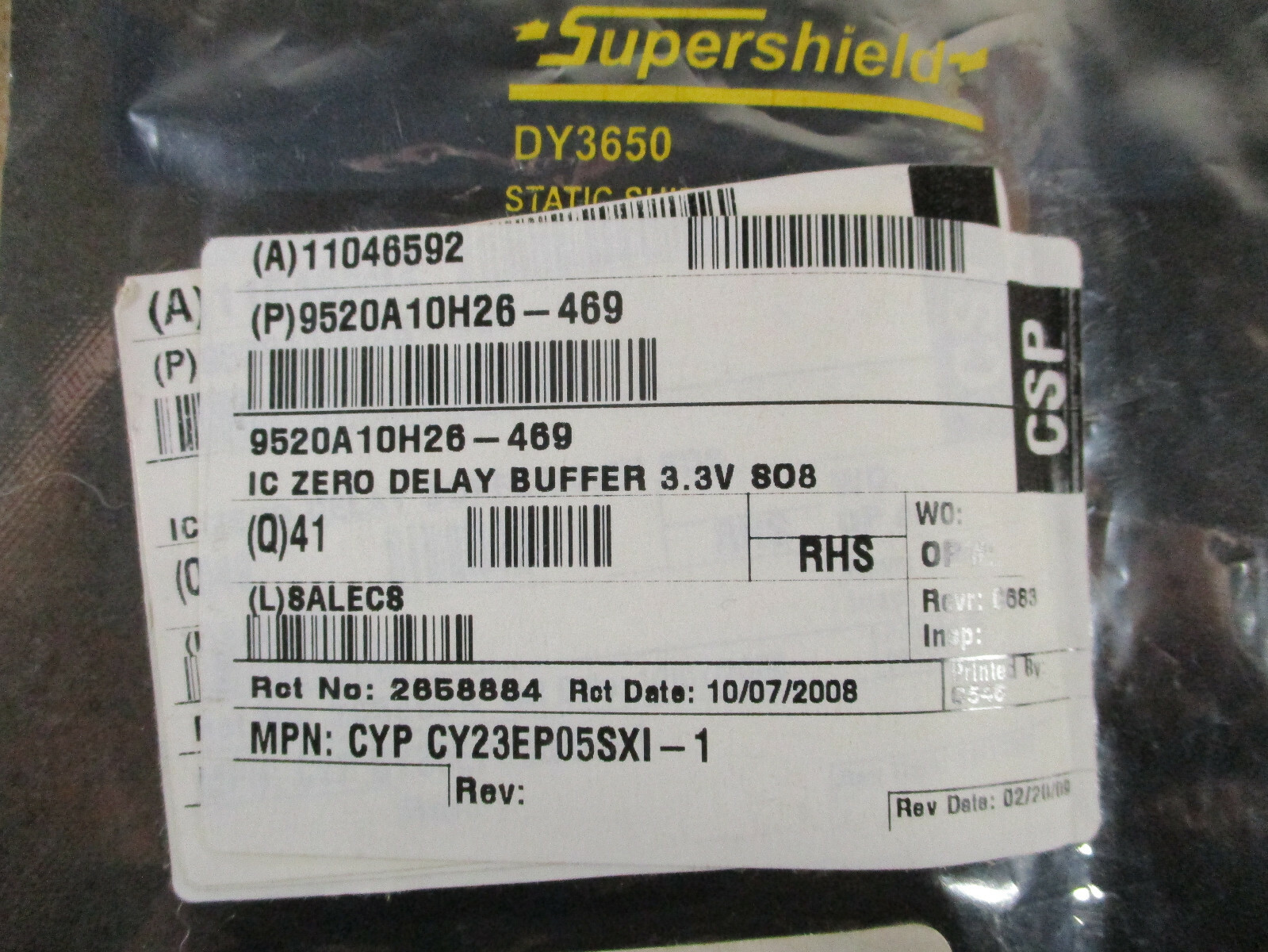 LOT OF 41 CYPRESS CY23EP05SXI-1 IC ZERO DELAY BUFFER 3.3V 808 | eBay