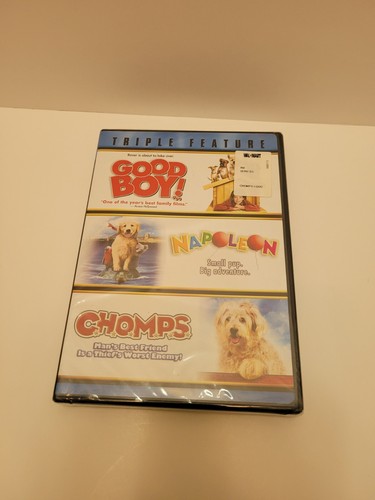 Triple Feature : Good Boy/Napoleon/Chomps (DVD, 2007) New Sealed ...