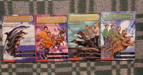 Lot of 4 Animorphs paperbacks by KA Applegate Scholastic Books | eBay