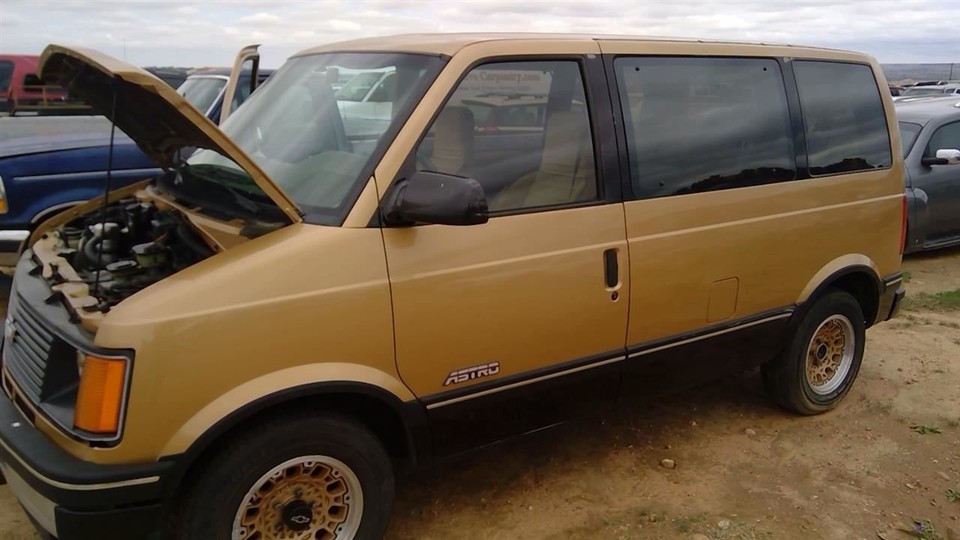 Passenger Rear Back Door With Window Passenger Van Fits 85-05 ASTRO ...