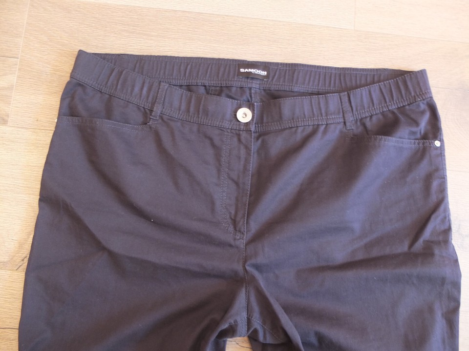 Samoon By Gerry Weber Sandy Elegant Stretch Trousers Size 48 S TOP ...